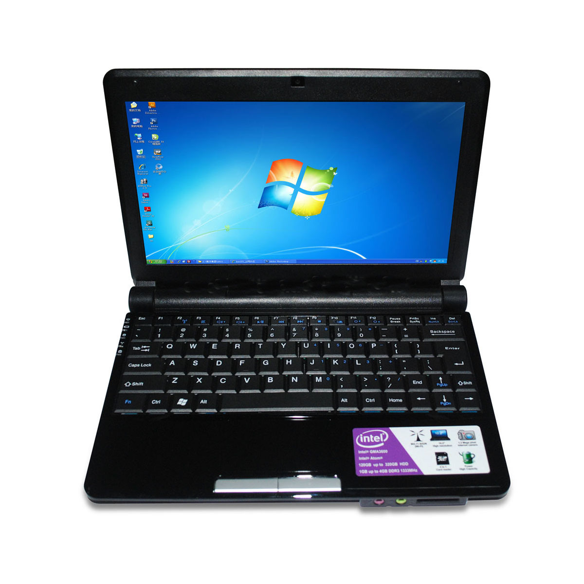 New Cheap Laptop 7 Inch N01 With Atom Dual Core D2500 1024 600 Cheap New Cheap Laptop 7 Inch N01 With Atom Dual Core D2500 1024 600 Cheap