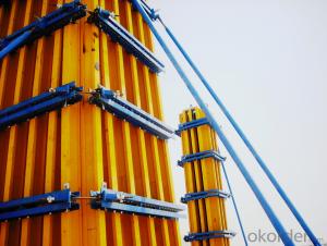 High Stiffness Concrete Column Formwork For Pouring Circular - Buy ...