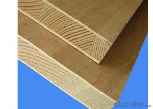 1/4 Birch Plywood Melamine Paper Face Block Board Falcata Core Supplier ...