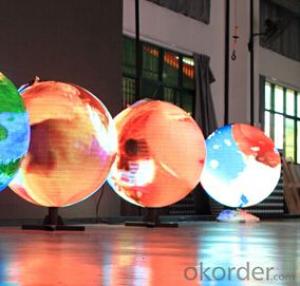 Ball Shape Led Display From China Indoor and Outdoor P4mm-10mm real ...