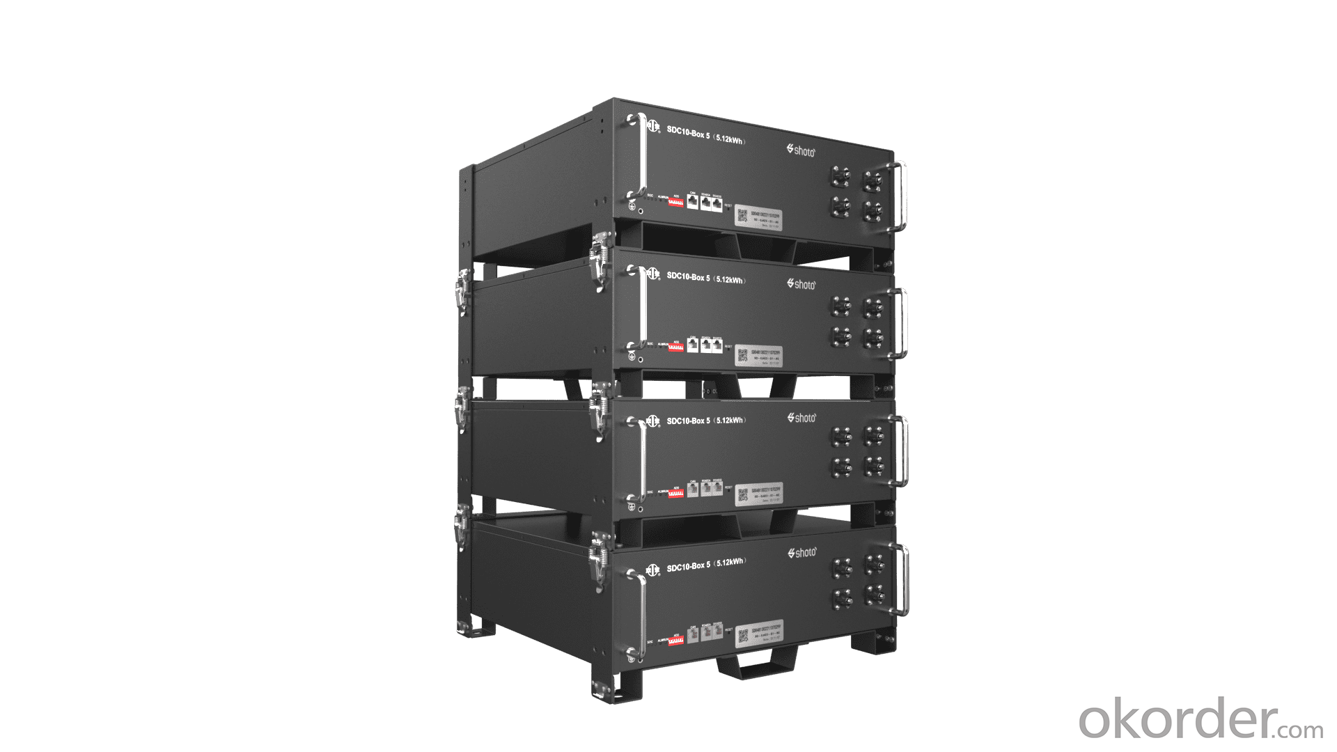 UL Certificate 5KW Shoto Lithium Iron Battery 48v 100AH 6000 Cycles @80 ...