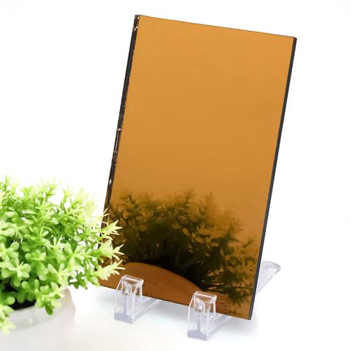 Tinted Float Glass Euro Brown customized sizes for construction and ...